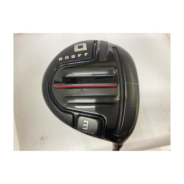 中古　Cランク　ダイワ（グローブライド）　ＯＮＯＦＦ　ＯＮＯＦＦ　ＡＲＭＳ（２０２４）　ＡＫＡ　３Ｗ　フェアウェイウッド　ＳＭＯＯＴＨ　ＫＩＣＫ　ＭＰ−５２４Ｆ 　フレックスＳＲ ロフト角:15.00