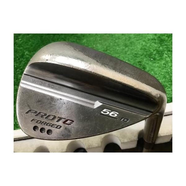 中古　Dランク　プロトコンセプト プロトコンセプト FORGED WEDGE(メッキ) PROTO-CONCEPT FORGED WEDGE(メッキ) 56°/10° ウェッジ 純正特注シャフト フレックスその他