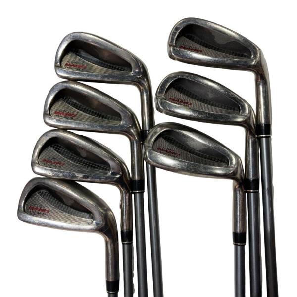 中古　Cランク　マジェスティゴルフ（旧マルマン）　ＥＸＩＭ　ＥＸＩＭ　ＮＡＮＯ　ＥＸＴＲＡ　ＩＭＰＡＣＴ　　８Ｓ（実本数：７本セット）　アイアンセット　ＥＸＩＭ　ＥＸ−０５ 　フレックスＲ ロフト角:24.00