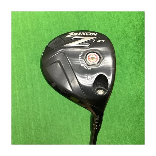 中古　Cランク　ダンロップ　ＳＲＩＸＯＮ　ＳＲＩＸＯＮ　Ｚ　Ｆ４５　３Ｗ　フェアウェイウッド　Ｔｏｕｒ　ＡＤ　ＭＪ−６ 　フレックスＳ ロフト角:15.00