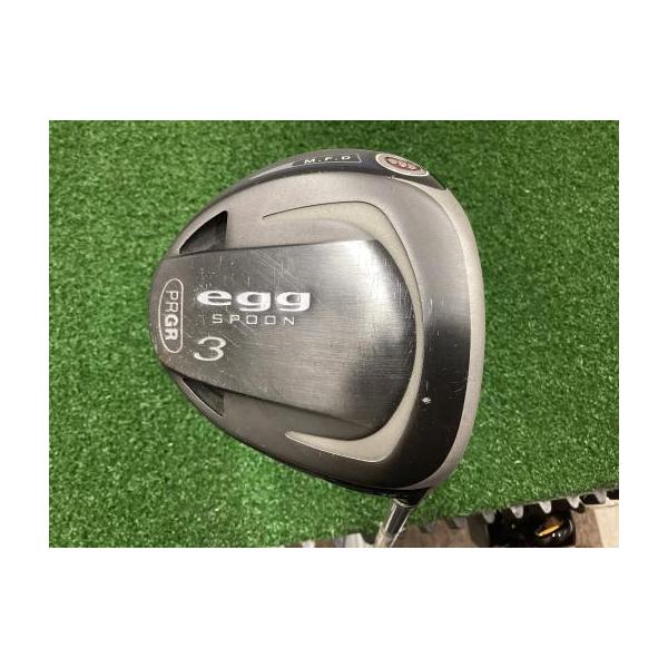 中古　Cランク　プロギア　ｅｇｇ　ｅｇｇ　Ｍ．Ｆ．Ｄ　ＳＰＯＯＮ　３Ｗ（１６．５°）　フェアウェイウッド　ｅｇｇオリジナルカーボン 　フレックスＲ ロフト角:16.50