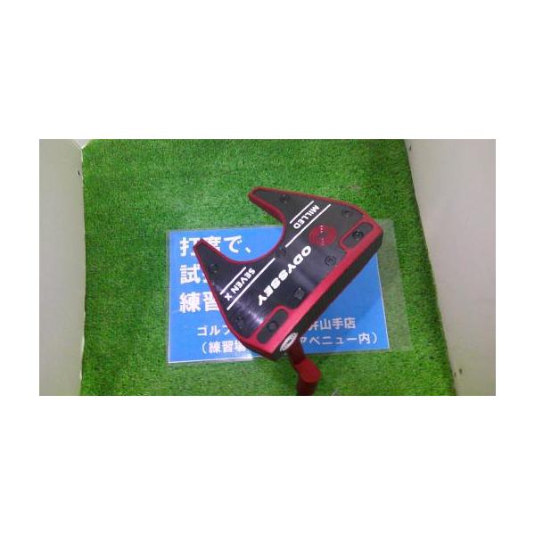 中古　Bランク　オデッセイ　ＲＥＤ　ＲＥＤ　ＳＥＶＥＮ　Ｘ　３４インチ　パター　スチール 　フレックスその他 ロフト角:3.50