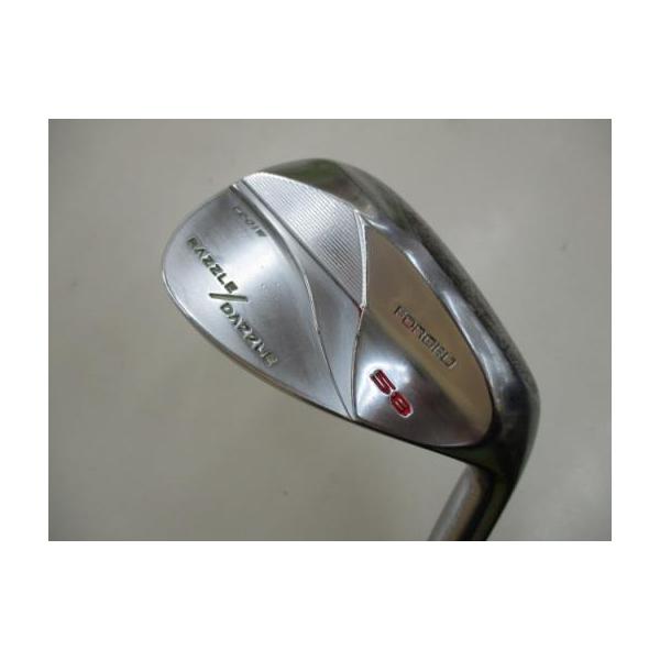 中古　Dランク　ＲＡＺＺＬＥ　ＤＡＺＺＬＥ　ＲＡＺＺＬＥ　ＤＡＺＺＬＥ　ＲＡＺＺＬＥ　ＤＡＺＺＬＥ　ＣＳ−０１Ｗ　サテンメッキ　５８°　ウェッジ　純正特注シャフト 　フレックスＳ ロフト角:58.00