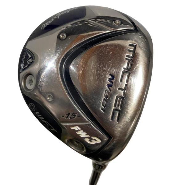 中古　Cランク　マグレガー　ＭＡＣＴＥＣ　ＭＡＣＴＥＣ　ＮＶ３０１　３Ｗ　フェアウェイウッド　ＮＶ−３０１Ｆ 　フレックスＳ ロフト角:15.00