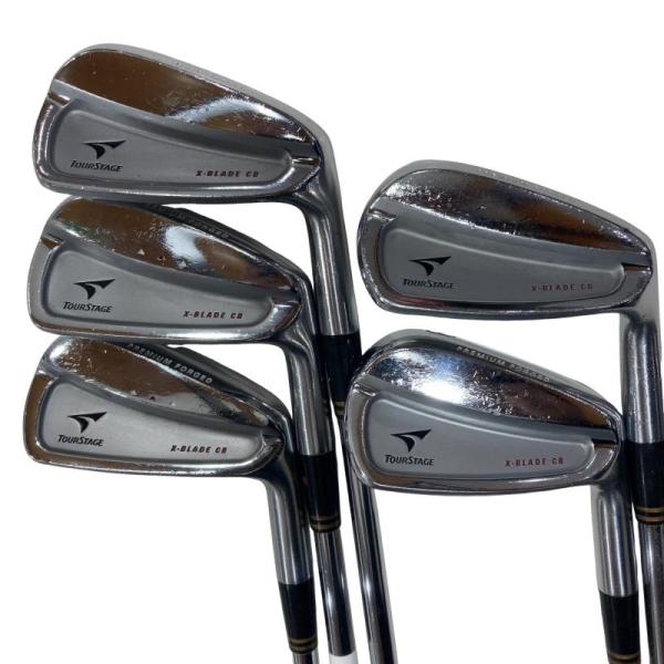 中古　Cランク　ブリヂストン　ＴＯＵＲＳＴＡＧＥ　ＴＯＵＲＳＴＡＧＥ　Ｘ−ＢＬＡＤＥ　ＣＢ（２００６）　６Ｓ（実本数：５本セット）　アイアンセット　Ｄｙｎａｍｉｃ　Ｇｏｌｄ 　フレックスＳ ロフト角:26.00