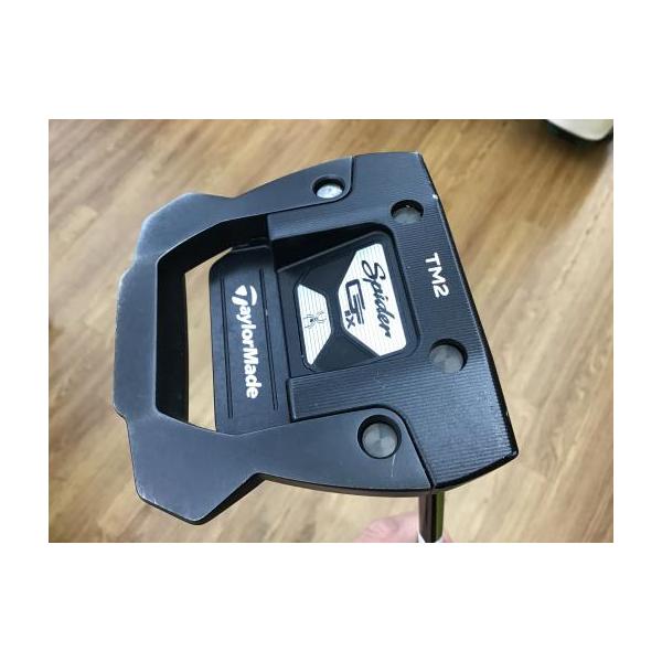 中古　Dランク　テーラーメイド　Ｓｐｉｄｅｒ　ＧＴｘ　ＴＲＵＳＳ　Ｓｐｉｄｅｒ　ＧＴｘ　ＴＲＵＳＳ　ＢＬＡＣＫ　ＴＭ２　３３インチ　パター　スチール 　フレックスその他 ロフト角:3.00