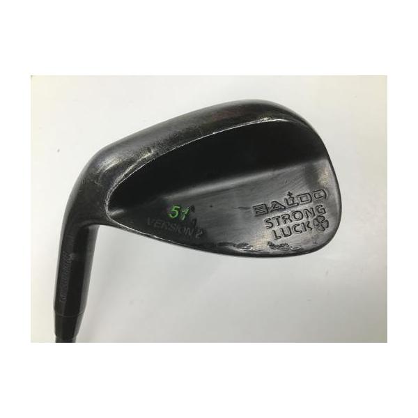 中古　Dランク　ＢＡＬＤＯ　ＢＡＬＤＯ　ＢＡＬＤＯ　ＳＴＲＯＮＧ　ＬＵＣＫ　ＶＥＲＳＩＯＮ　２　５１°　レフティ　ウェッジ　純正特注シャフト 　フレックスＳ ロフト角:51.00
