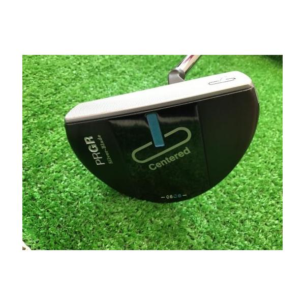 中古　Cランク　プロギア　ＳＩＬＶＥＲ−ＢＬＡＤＥ　Ｃｅｎｔｅｒｅｄ　ＳＩＬＶＥＲ−ＢＬＡＤＥ　Ｃｅｎｔｅｒｅｄ　０５ＯＳ　３３インチ　パター　スチール 　フレックスその他 ロフト角:3.00