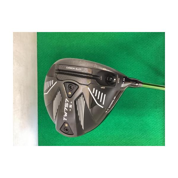 中古　Cランク　本間ゴルフ　ＴＯＵＲ　ＷＯＲＬＤ　ＴＯＵＲ　ＷＯＲＬＤ　ＴＷ７５７　Ｓ　１０．５°　ドライバー　ＶＩＺＡＲＤ　ＭＡ　５ 　フレックスＳ ロフト角:10.50