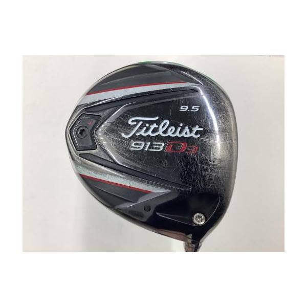 中古　Cランク　タイトリスト　９１３　９１３　Ｄ２　　９．５°　ドライバー　ＡＴＴＡＳ　４Ｕ　６ 　フレックスＳ ロフト角:9.50