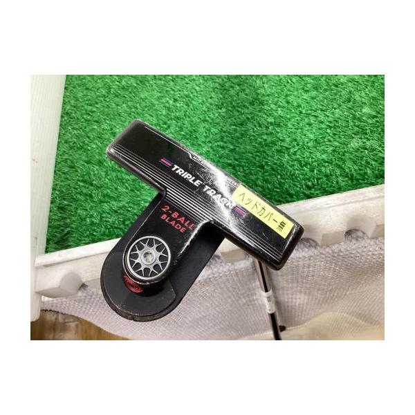 中古　Dランク　オデッセイ　ＴＲＩＰＬＥ　ＴＲＡＣＫ　ＴＲＩＰＬＥ　ＴＲＡＣＫ　２−ＢＡＬＬ　ＢＬＡＤＥ　３４インチ　パター　ＳＴＲＯＫＥ　ＬＡＢ　ＢＬＡＣＫ 　フレックスその他 ロフト角:3.00