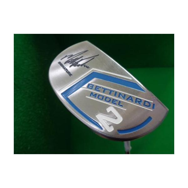 中古　Cランク　ベティナルディ　ＢＥＴＴＩＮＡＲＤＩ　ＢＥＴＴＩＮＡＲＤＩ　ＳＩＧＮＡＴＵＲＥ　ＭＯＤＥＬ　２（スタンダード）　３４インチ　パター　スチール 　フレックスその他 ロフト角:3.00