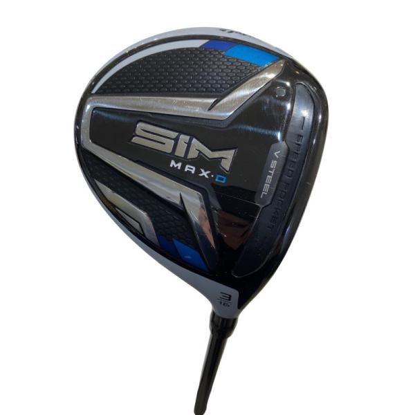 中古　Cランク　テーラーメイド　ＳＩＭ　ＳＩＭ　ＭＡＸ−Ｄ　３Ｗ　フェアウェイウッド　リシャフト 　フレックスその他 ロフト角:16.00