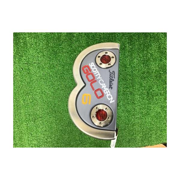 中古　Cランク　タイトリスト　ＳＣＯＴＴＹ　ＣＡＭＥＲＯＮ　ＳＣＯＴＴＹ　ＣＡＭＥＲＯＮ　ＧｏＬｏ　６（２０１５）　３３インチ　パター　スチール 　フレックスその他 ロフト角:3.50