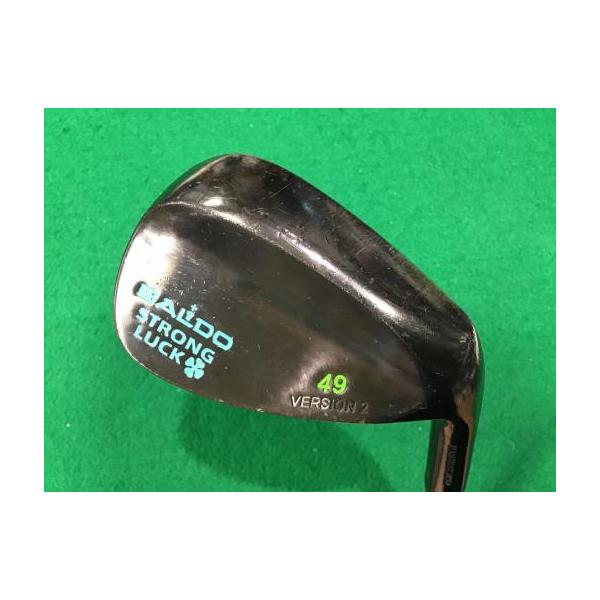 中古　Cランク　ＢＡＬＤＯ　ＢＡＬＤＯ　ＢＡＬＤＯ　ＳＴＲＯＮＧ　ＬＵＣＫ　ＶＥＲＳＩＯＮ　２　４９°　ウェッジ　リシャフト 　フレックスその他 ロフト角:49.00