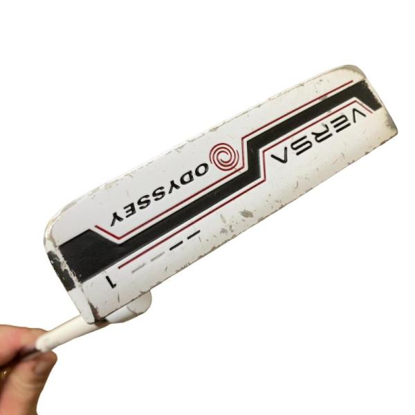 中古　Dランク　オデッセイ　ＶＥＲＳＡ　ＶＥＲＳＡ　＃１　ホワイト　３４インチ　パター　スチール 　フレックスその他 ロフト角:3.00