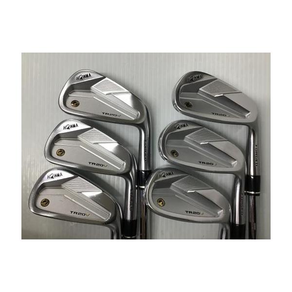 中古　Eランク　本間ゴルフ　ＴＯＵＲ　ＷＯＲＬＤ　ＴＯＵＲ　ＷＯＲＬＤ　ＴＲ２０Ｖ　６Ｓ（実本数：６本セット）　アイアンセット　ＮＳ　ＰＲＯ　９５０ＧＨ　ｎｅｏ 　フレックスＳ ロフト角:25.00