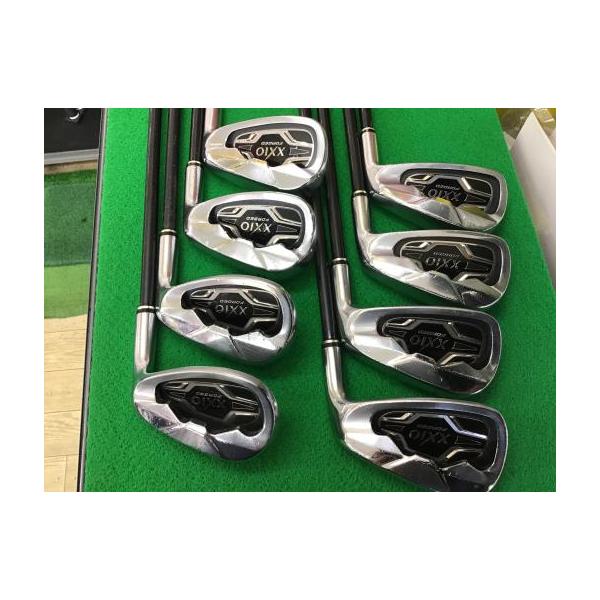 中古　Cランク　ダンロップ ゼクシオ XXIO FORGED(2011)  8S アイアンセット MX3000 フレックスR