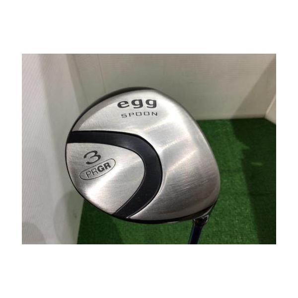 中古　Cランク　プロギア PRGR エッグ PX-03D egg PX-03D SPOON 3W(15°) フェアウェイウッド リシャフト 0インチ フレックスその他 ロフト角:15