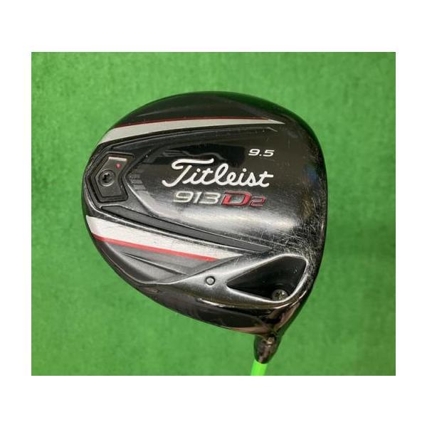 中古　Dランク　タイトリスト Titleist 913 D2  9.5° ドライバー ATTAS 4U 6 45インチ フレックスS ロフト角:9.5