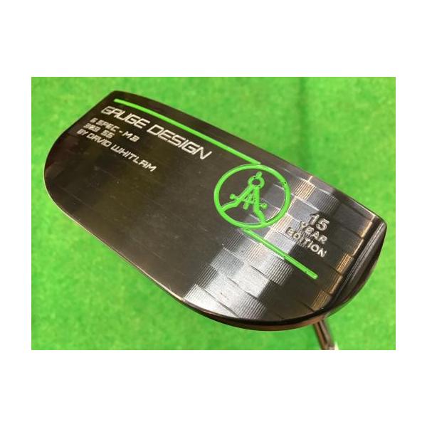 中古　Cランク　ゲージデザイン　Ｇａｕｇｅ　Ｄｅｓｉｇｎ　Ｇａｕｇｅ　Ｄｅｓｉｇｎ　Ｇ　ＳＰＥＣ　Ｍ３（ブラック）　３３インチ　パター　スチール 　フレックスその他 ロフト角:3.50