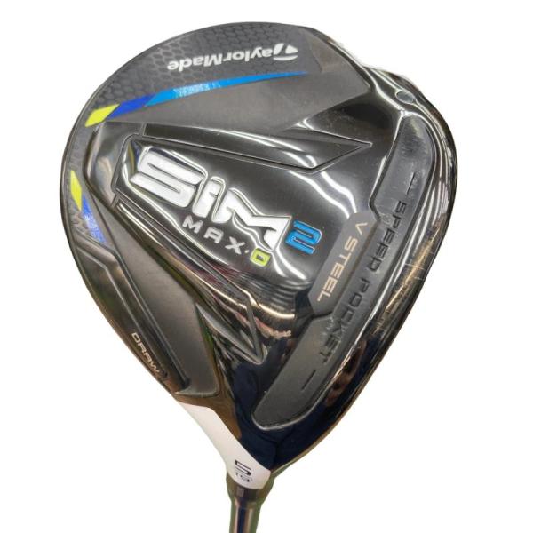 中古　Cランク　テーラーメイド　ＳＩＭ２　ＳＩＭ２　ＭＡＸ−Ｄ　５Ｗ　フェアウェイウッド　ＴＥＮＳＥＩ　ＢＬＵＥ　ＴＭ５０（ＳＩＭ２　ＦＷ） 　フレックスＳＲ ロフト角:19.00