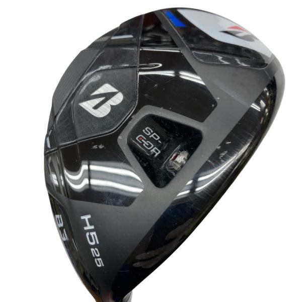 中古　Cランク　ブリヂストン　ＢＲＩＤＧＥＳＴＯＮＥ　ＢＲＩＤＧＥＳＴＯＮＥ　Ｂ３　ＭＡＸ　Ｈ５　ユーティリティ　ＶＡＮＱＵＩＳＨ　ＢＳｈ　ｆｏｒ　ＭＡＸ 　フレックスＲ ロフト角:25.00