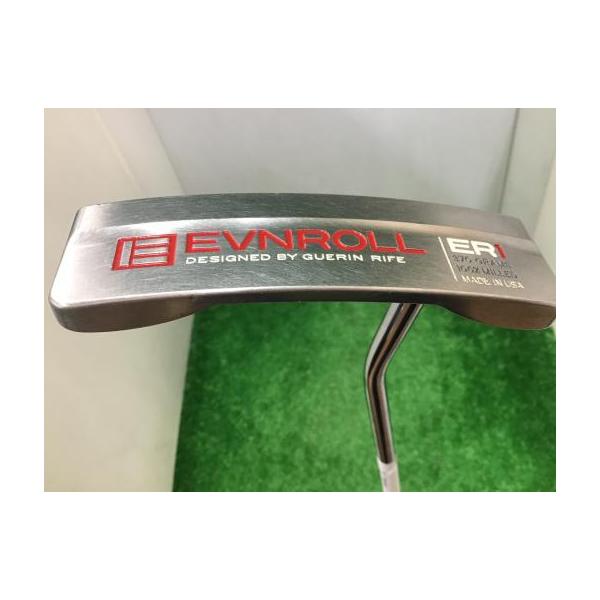 中古　Cランク　ＥＶＮＲＯＬＬ　ＥＶＮＲＯＬＬ　ＥＶＮＲＯＬＬ　ＥＲ１　３４インチ　パター　スチール 　フレックスその他 ロフト角:2.00