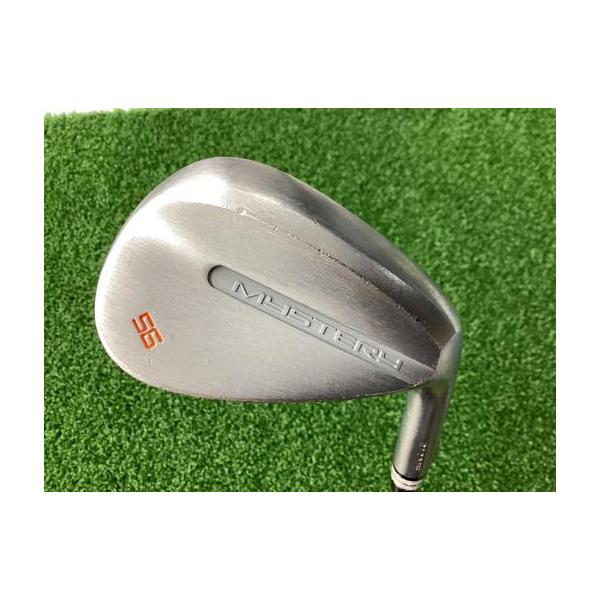 中古　Cランク　ミステリー（和宏エンタープライズ）　ＭＹＳＴＥＲＹ　ＭＹＳＴＥＲＹ　２１２ＭＦ（ホワイトクロムメッキ）　５６°　ウェッジ　純正特注シャフト 　フレックスＳ ロフト角:56.00