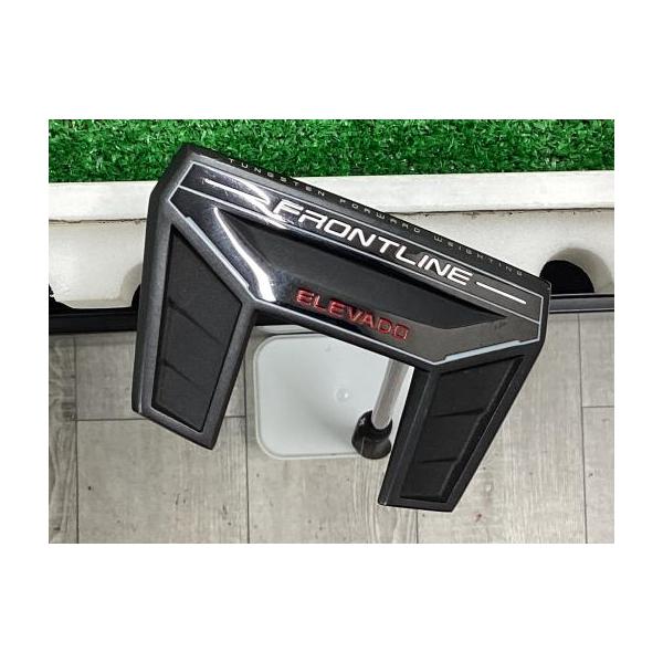 中古　Cランク　クリーブランド　ＦＲＯＮＴＬＩＮＥ　ＦＲＯＮＴＬＩＮＥ　ＥＬＥＶＡＤＯ　３４インチ　パター　スチール 　フレックスその他 ロフト角:0.00