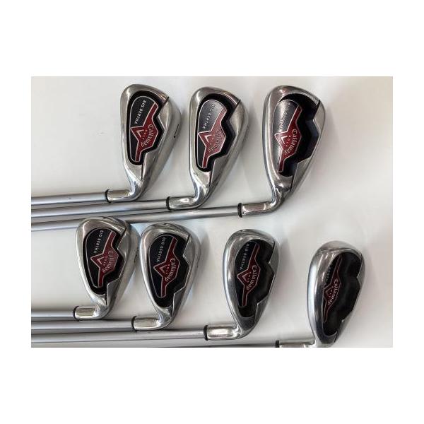 中古　Cランク　キャロウェイ　ＢＩＧ　ＢＥＲＴＨＡ　ＢＩＧ　ＢＥＲＴＨＡ　ＩＲＯＮＳ（２００６）　　９Ｓ（実本数：８本セット）　アイアンセット　ＪＶ　Ｂ−ＳＥＲＩＥＳ　６０ｉ 　フレックスＲ ロフト角:26.00