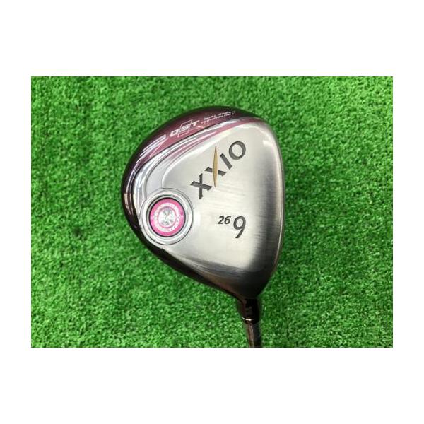 中古　Cランク　ダンロップ　ＸＸＩＯ　ＸＸＩＯ（２０１６）　９Ｗ（ボルドー）　レディース　フェアウェイウッド　ＸＸＩＯ　ＭＰ９００Ｌ（フェアウェイ）ボルドー 　フレックスＬ ロフト角:26.00