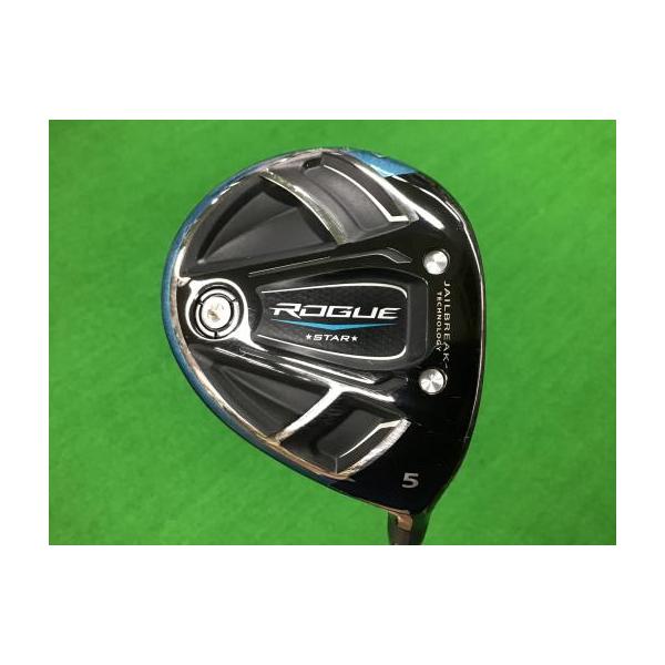 中古　Cランク　キャロウェイ　ＲＯＧＵＥ　ＲＯＧＵＥ　ＳＴＡＲ　５Ｗ　レディース　フェアウェイウッド　ＦＵＢＵＫＩ　ｆｏｒ　ＣＷ　４０（フェアウェイ） 　フレックスＬ ロフト角:18.00