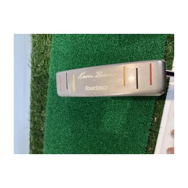 中古　Cランク　ブリヂストン　ＴＯＵＲＳＴＡＧＥ　Ｋｅｖｉｎ　Ｂｕｒｎｓ　ＴＯＵＲＳＴＡＧＥ　Ｋｅｖｉｎ　Ｂｕｒｎｓ　ＴＹＰＥ−Ｉ（クローム仕上げ）　パター　スチール 　フレックスその他 ロフト角:4.00