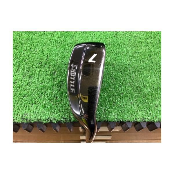 中古　Cランク　マジェスティゴルフ（旧マルマン）　ＳＨＵＴＴＬＥ　ＳＨＵＴＴＬＥ　ｉ３０００Ｘ　　＃７　単品アイアン　ＷＬＴ　ＴＹＰＥ−１０ｉ 　フレックスＲ ロフト角:28.00