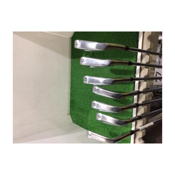中古　Dランク　カムイ　ＫＡＭＵＩ　ＰＲＯ　ＫＡＭＵＩ　ＰＲＯ　ＫＰ−１０１　７Ｓ（実本数：７本セット）　アイアンセット　リシャフト 　フレックスその他 ロフト角:25.00