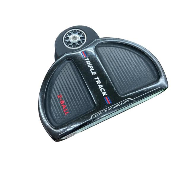 中古　Cランク　オデッセイ　ＴＲＩＰＬＥ　ＴＲＡＣＫ　ＴＲＩＰＬＥ　ＴＲＡＣＫ　２−ＢＡＬＬ　３４インチ　パター　ＳＴＲＯＫＥ　ＬＡＢ　ＢＬＡＣＫ 　フレックスその他 ロフト角:3.00