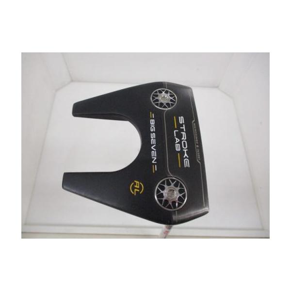 中古　Cランク　オデッセイ　ＳＴＲＯＫＥ　ＬＡＢ　ＢＬＡＣＫ　ＳＴＲＯＫＥ　ＬＡＢ　ＢＬＡＣＫ　ＢＩＧ　ＳＥＶＥＮ　ＡＲＭＬＯＣＫ　３９インチ　パター　ＳＴＲＯＫＥ　ＬＡＢ　ＢＬＡＣＫ 　フレックスその他 ロフト角:7.00