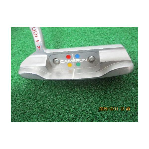 中古　Cランク　タイトリスト　ＳＣＯＴＴＹ　ＣＡＭＥＲＯＮ　ＳＴＵＤＩＯ　ＳＴＹＬＥ　ＳＣＯＴＴＹ　ＣＡＭＥＲＯＮ　ＳＴＵＤＩＯ　ＳＴＹＬＥ　ＮＥＷＰＯＲＴ　１．５　３４０Ｇ　３４インチ　パター　スチール 　フレックスその他 ロフト角:0.00