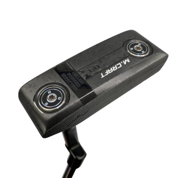 中古　Cランク　ミズノ　Ｍ．ＣＲＡＦＴ　ＯＭＯＩ　Ｍ．ＣＲＡＦＴ　ＯＭＯＩ　０４　ガンメタル　３４インチ　パター　スチール 　フレックスその他 ロフト角:3.00