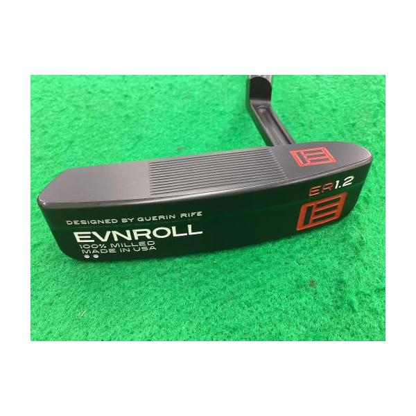 中古　Bランク　ＥＶＮＲＯＬＬ　ＥＶＮＲＯＬＬ　ＥＶＮＲＯＬＬ　ＥＲ１．２Ｂ　３４インチ　パター　スチール 　フレックスその他 ロフト角:2.00