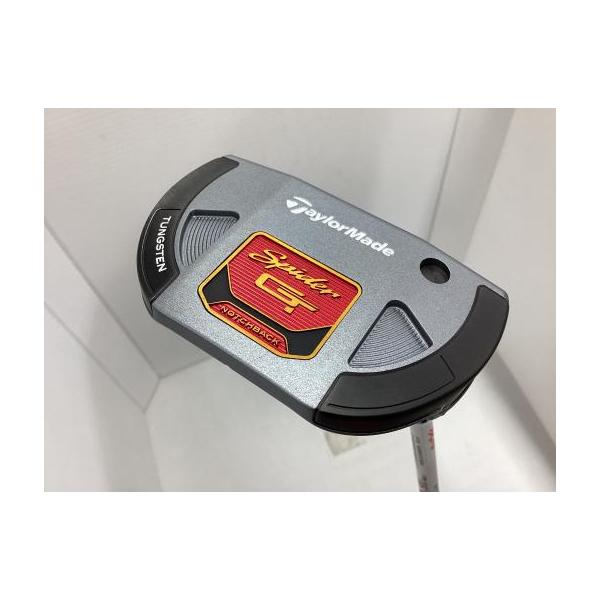 中古　Cランク　テーラーメイド　Ｓｐｉｄｅｒ　ＧＴ　Ｓｐｉｄｅｒ　ＧＴ　ＮＯＴＣＨＢＡＣＫ　スモールスラント　３４インチ　パター　スチール 　フレックスその他 ロフト角:3.00