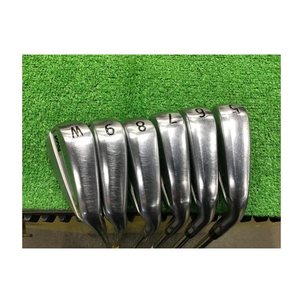 中古　Cランク　ＰＸＧ　ＰＸＧ　ＰＸＧ　０２１１ＣＯＲ２　　６Ｓ（実本数：６本セット）　アイアンセット　純正特注シャフト 　フレックスＲ ロフト角:24.00