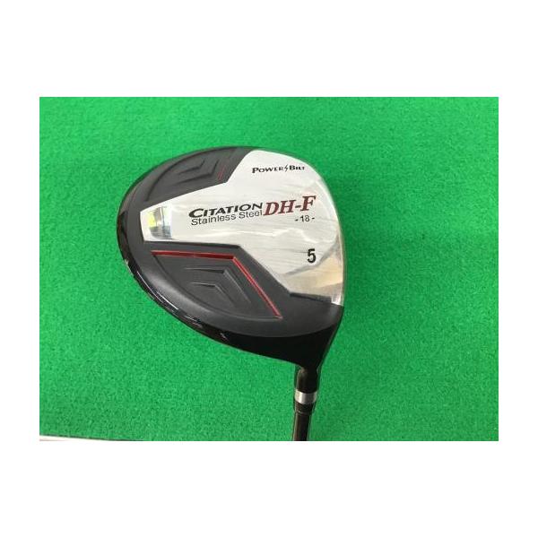 中古　Cランク　パワービルト サイテーション DH-F CITATION DH-F  5W フェアウェイウッド オリジナルカーボン 42インチ フレックスR ロフト角:18