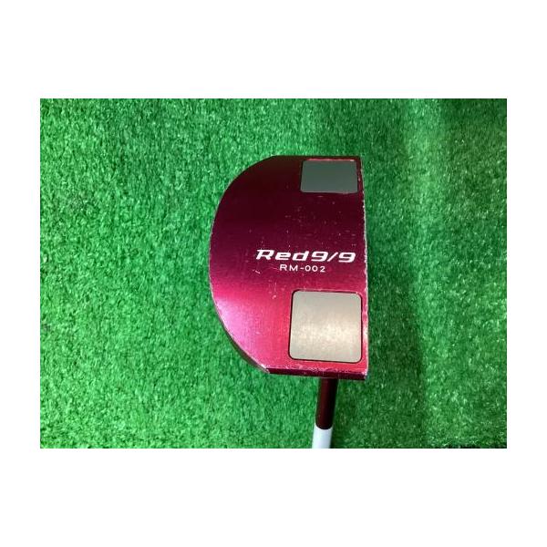 中古　Dランク　キャスコ レッド Red 9/9 RM-002 34インチ パター 34インチ