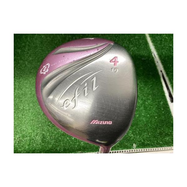 中古　Eランク　ミズノ エフィル efil(2006) efil(2006) 4W レディース フェアウェイウッド オリジナルカーボン 41インチ フレックスL ロフト角:20