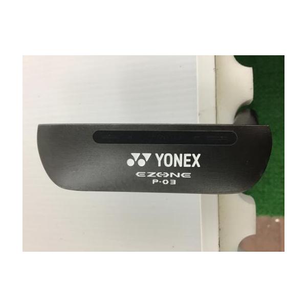 中古　Dランク　ヨネックス　ＥＺＯＮＥ　ＥＺＯＮＥ　Ｐ−０３　３４インチ　パター　ＲＥＸＩＳ　ＳＴＥＥＬ　ＣＯＲＥ 　フレックスその他 ロフト角:4.00