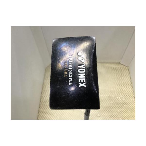 中古　Dランク　ヨネックス　ＴＲＩＰＲＩＮＣＩＰＬＥ　ＴＲＩＰＲＩＮＣＩＰＬＥ　ＴＰ−ＧＲ１　３４インチ　パター　スチール 　フレックスその他 ロフト角:3.00