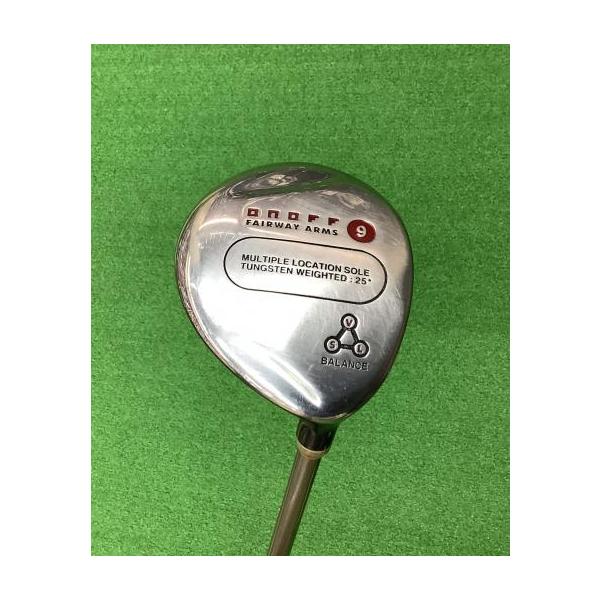 中古　Dランク　ダイワグローブライド オノフ ARMS ONOFF ARMS 9W レディース フェアウェイウッド SMOOTH KICK 40インチ フレックスL ロフト角:25