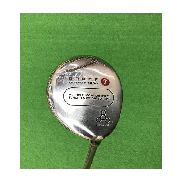 中古　Dランク　ダイワグローブライド オノフ ARMS ONOFF ARMS 7W レディース フェアウェイウッド SMOOTH KICK 41インチ フレックスL ロフト角:22